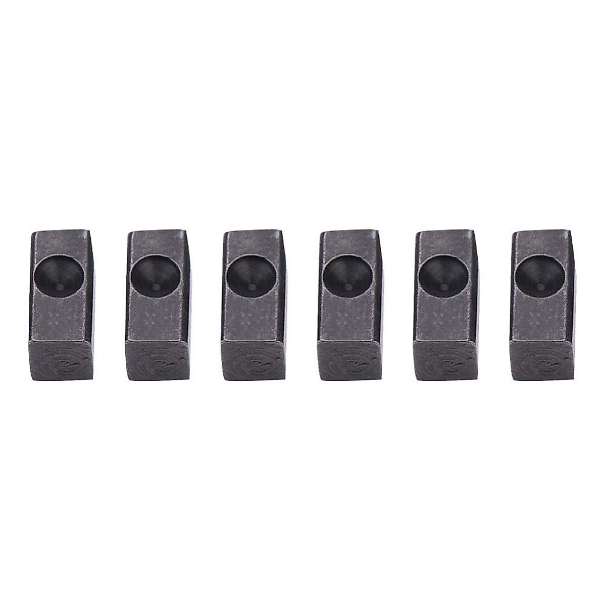 6 PCS Insert Blocks, Electric Guitar Tremolo Bridge Saddle Pro String Lock Insert Blocks for Electric Guitar Bridge Saddle Floyd Rose Block Floyd Rose Saddle Blocks