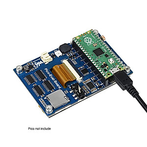 Overall Evaluation Board Designed for Raspberry Pi Pico,65K Colorful IPS Touch Screen, Misc Onboard Components for Easily Evaluating The RP2040