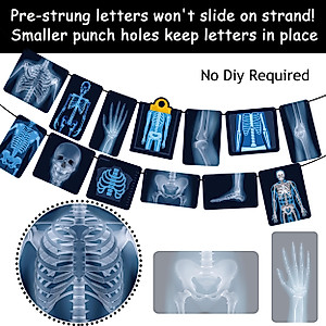 Radiology X Ray Birthday Party Decorations Blue Radiology Happy Birthday Banners Radiology X Ray Party Decorations for Radiologist Birthday Party X Ray Doctor Theme Baby Shower Supplies