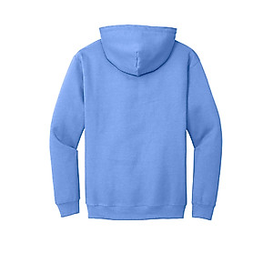 Gildan Men's Heavy Blend Fleece Hooded Sweatshirt G18500 (XX-Large, Carolina Blue)
