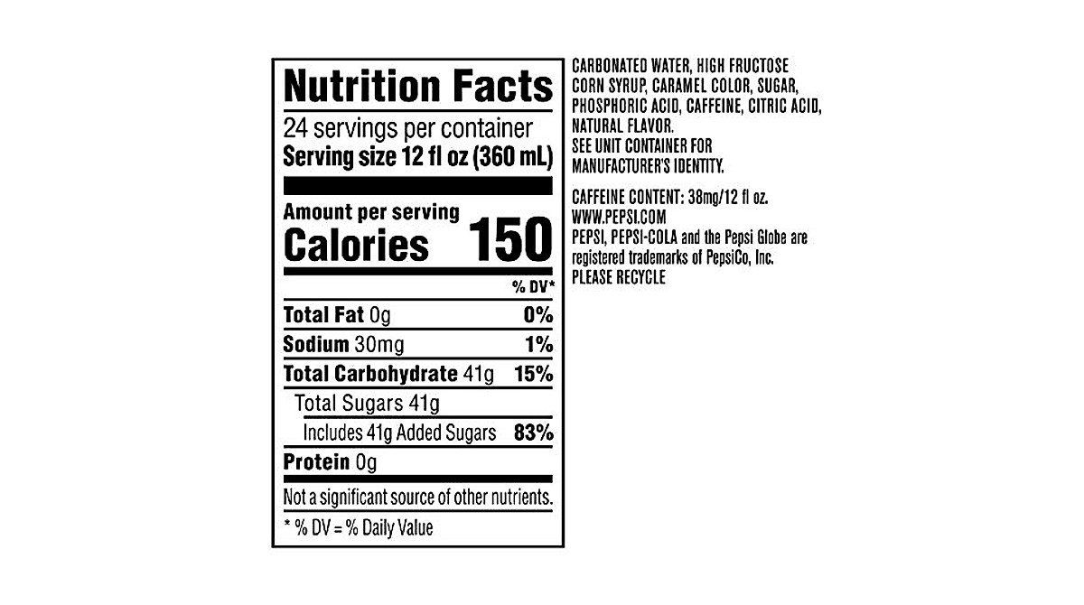 Pepsi Cola 12 Fl Oz Cans 24 Pack | Refreshing Classic Soft Drink