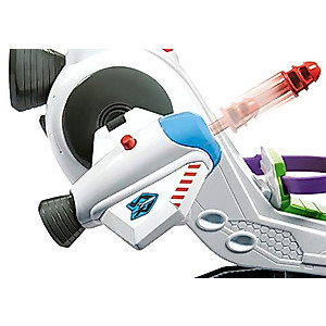 Toy Story 4 Galaxy Explorer Spacecraft & Buzz Lightyear Figure, Transforming Toy Vehicle with Missile Launcher, Booster Arm & Extraction Claw, Kids Gift for Ages 4 Years Old & Up