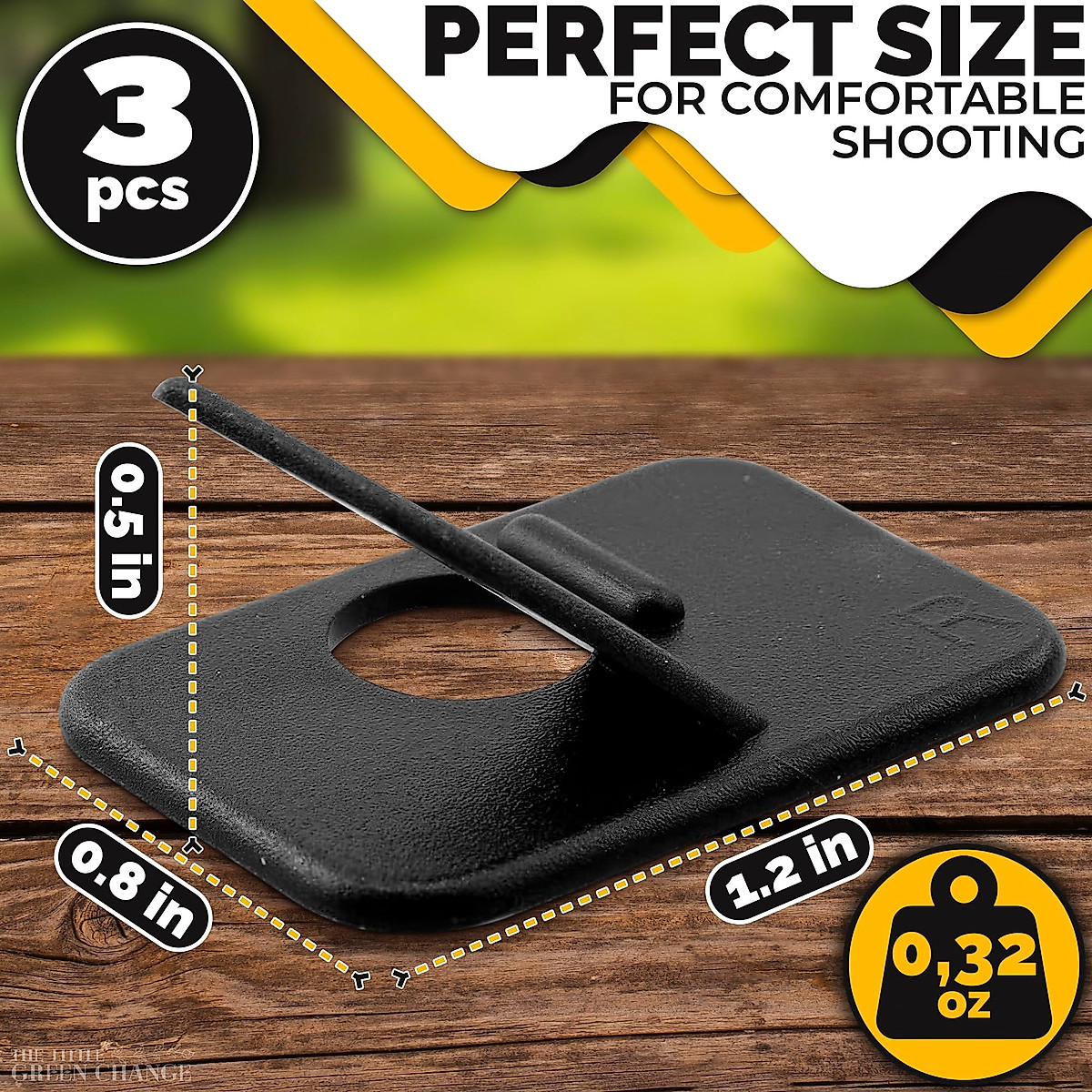 Arrow Rest for Compound Bows - 3Pcs Plastic Bow and Arrow Rests Recurve Bow Rest for Hunting, Bowfishing Arrow Rest - Black Archery Rest for Right/Left Hand Target Arrow Rest Bow Shooting Accessories