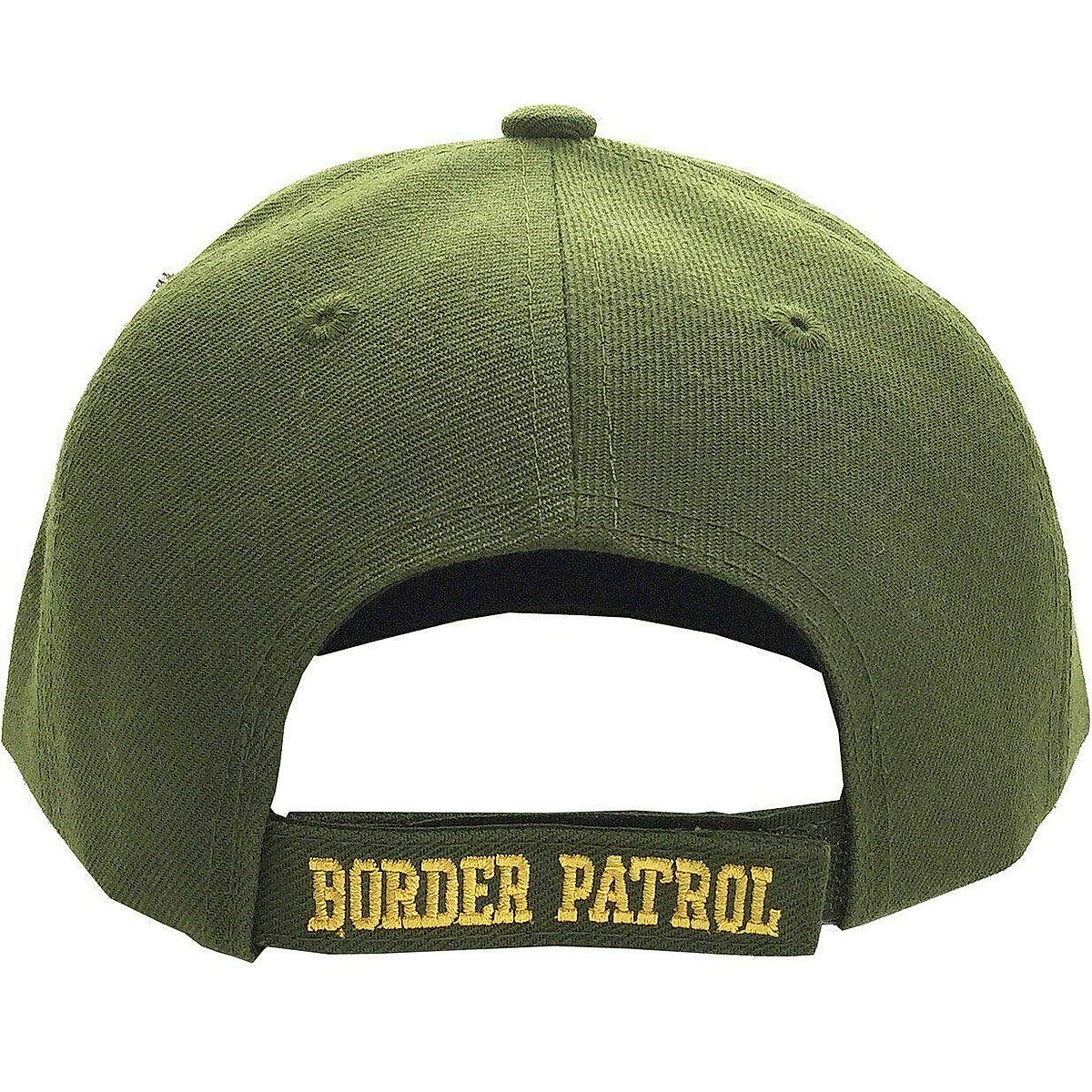 Let it Fly US Border Patrol Green Embroidered Hat Cap