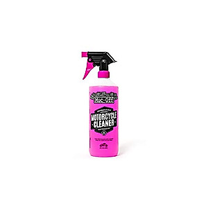 Muc Off Motorcycle Care Duo Kit - Motorcycle Cleaning Kit, Motorcycle Detailing Kit - Includes Motorcycle Cleaner and Protection Spray
