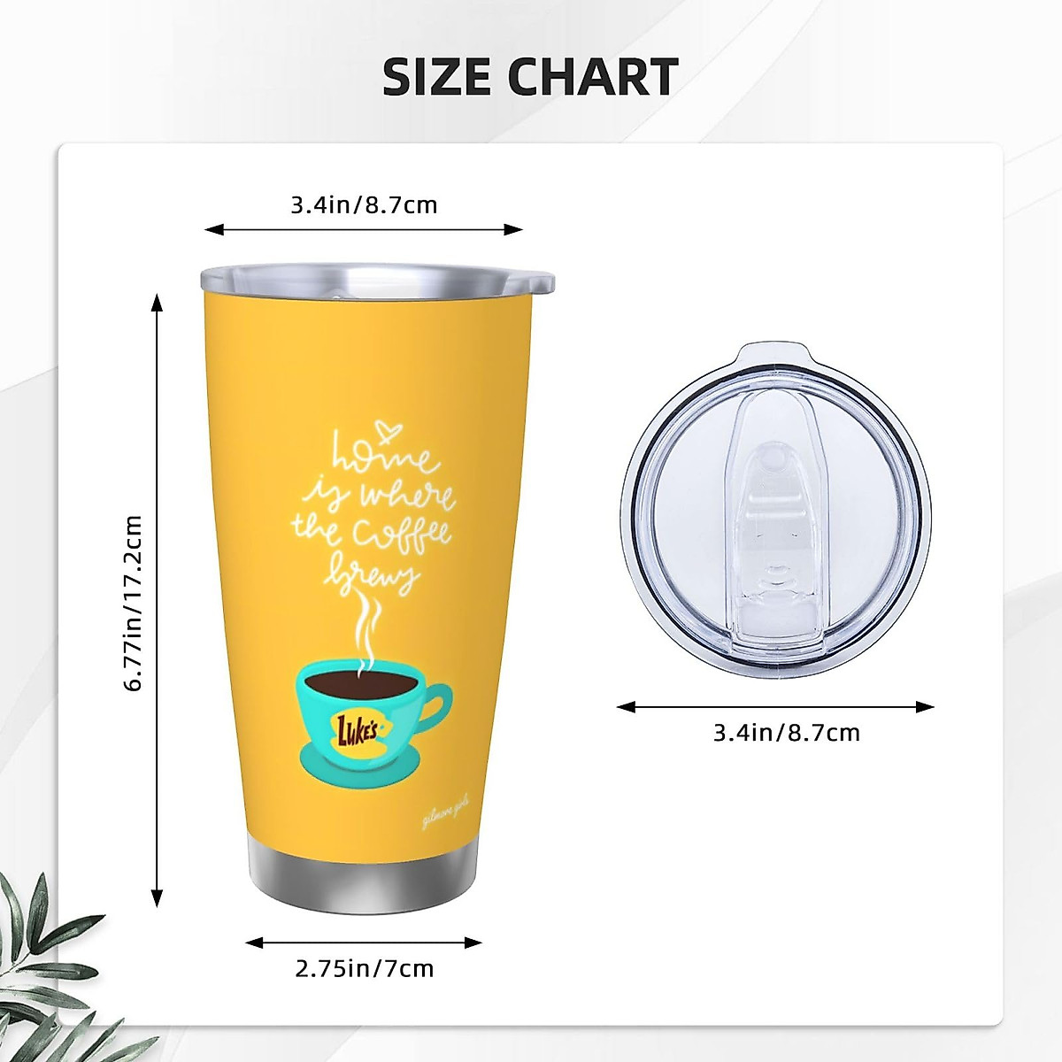 Stainless Steel Insulated Coffee Cup with Lid and Straw, 20 oz Gifts for Mom Girl Daughter Sister Friend Double Walled Stainless Steel Tumbler (silvery-B)