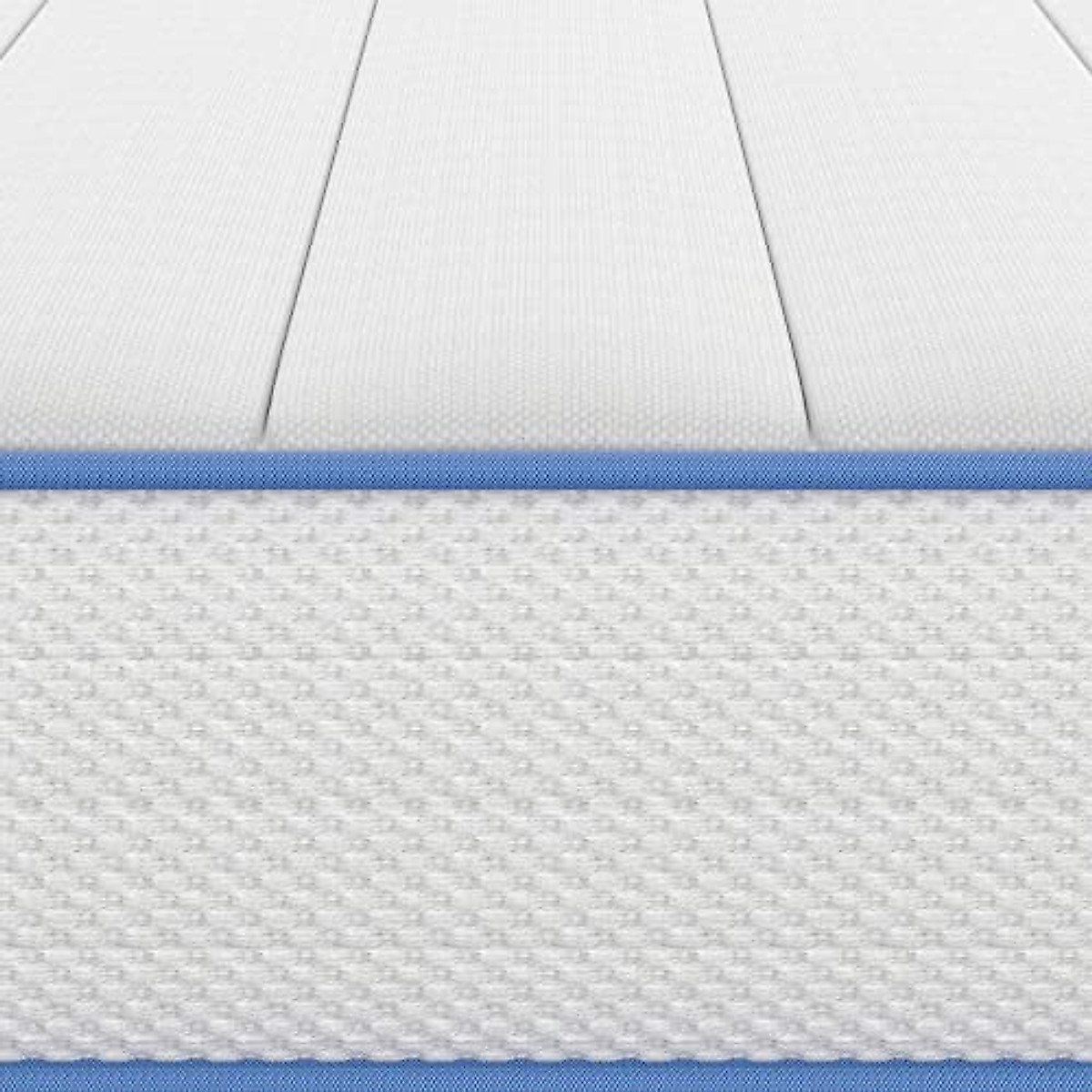 Nautica Home, 6" Relieve Innerspring Hybrid Mattress, Quilted Memory Foam Cover, High Density Comfort Latex Foam Layer with Bonnell Support Coil Springs Base
