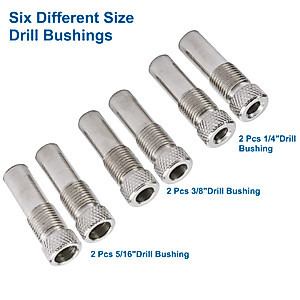 Tysun Self Centering Doweling Jig Drilling Guide Positioner Woodworking Doweling Jig Tool Hole Drilling Guide Self Centering Locator