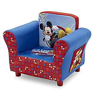 Delta Children Upholstered Chair, Disney Mickey Mouse