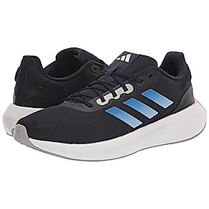 adidas Men's Run Falcon 3.0 Shoe, Ink/Lucid Blue/Blue Dawn, 8