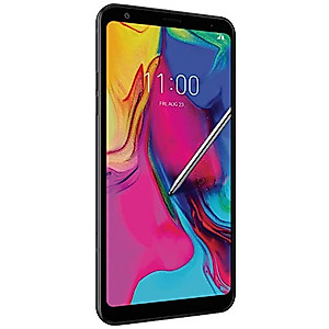 LG Stylo 5 Smartphone, 32GB Memory, Unlocked Cellular - Aurora Black (Renewed)