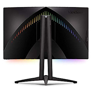 ViewSonic XG270QC 27 Inch Curved 1440p 1ms 165Hz Gaming Monitor with FreeSync Premium Pro, VESA Display HDR400 and Advanced Ergonomics for Esports