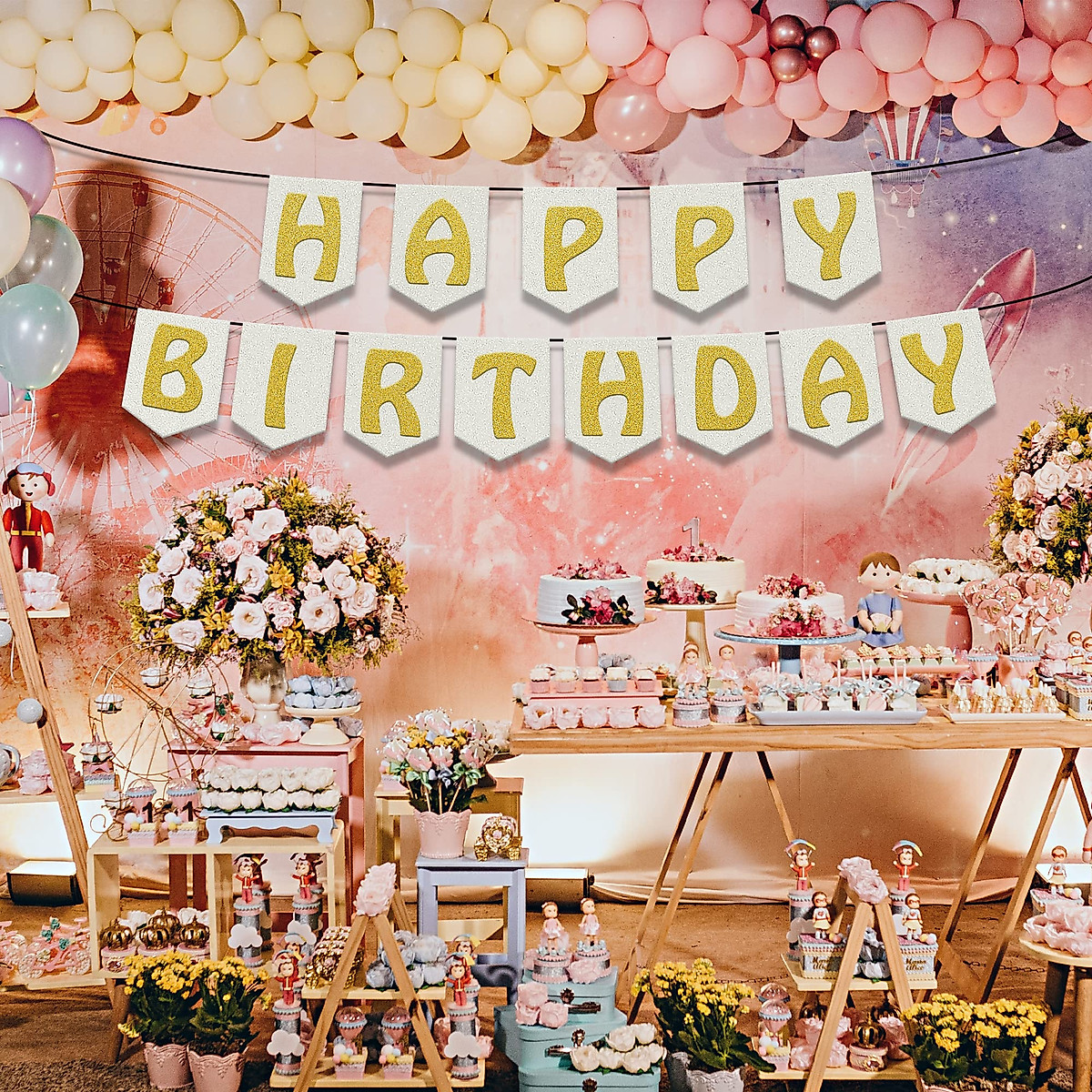 Twavang 24 Sheets White Glitter Cardstock Paper, A4 Premium Sparkly Paper for Scrapbook, DIY Projects, Party Decoration, Gift Box Wrapping 250GSM/92lb