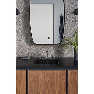 KOHLER K-23484-4-CP Parallel Bathroom Sink Faucet, Polished Chrome