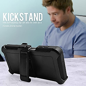 Galaxy A13(2022) Belt-Clip Holster Case,[Military Grade Drop Protection] Drop Protective Rugged Heavy Duty Case, Water-Resistance Shockproof Dustproof Durable Cover for Samsung Galaxy A13 5G(2022)