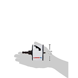 LENOX Tools Hole Saw, Bi-Metal, Speed Slot, Arbored, 2-7/8-Inch (1772962)