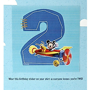 Hallmark 2nd Birthday Card (Disney Mickey Mouse)
