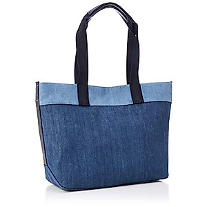 COACH(コーチ) Tote Bag, Silver/Denim