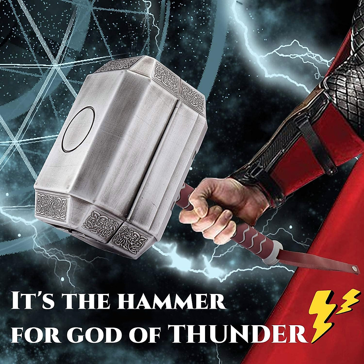 Thor Hammer Tool Box Household Tool Kit Thor's Mjolnir Hammer Tool Kit Set Home Repair Tool Set Men Gift Holiday Gift