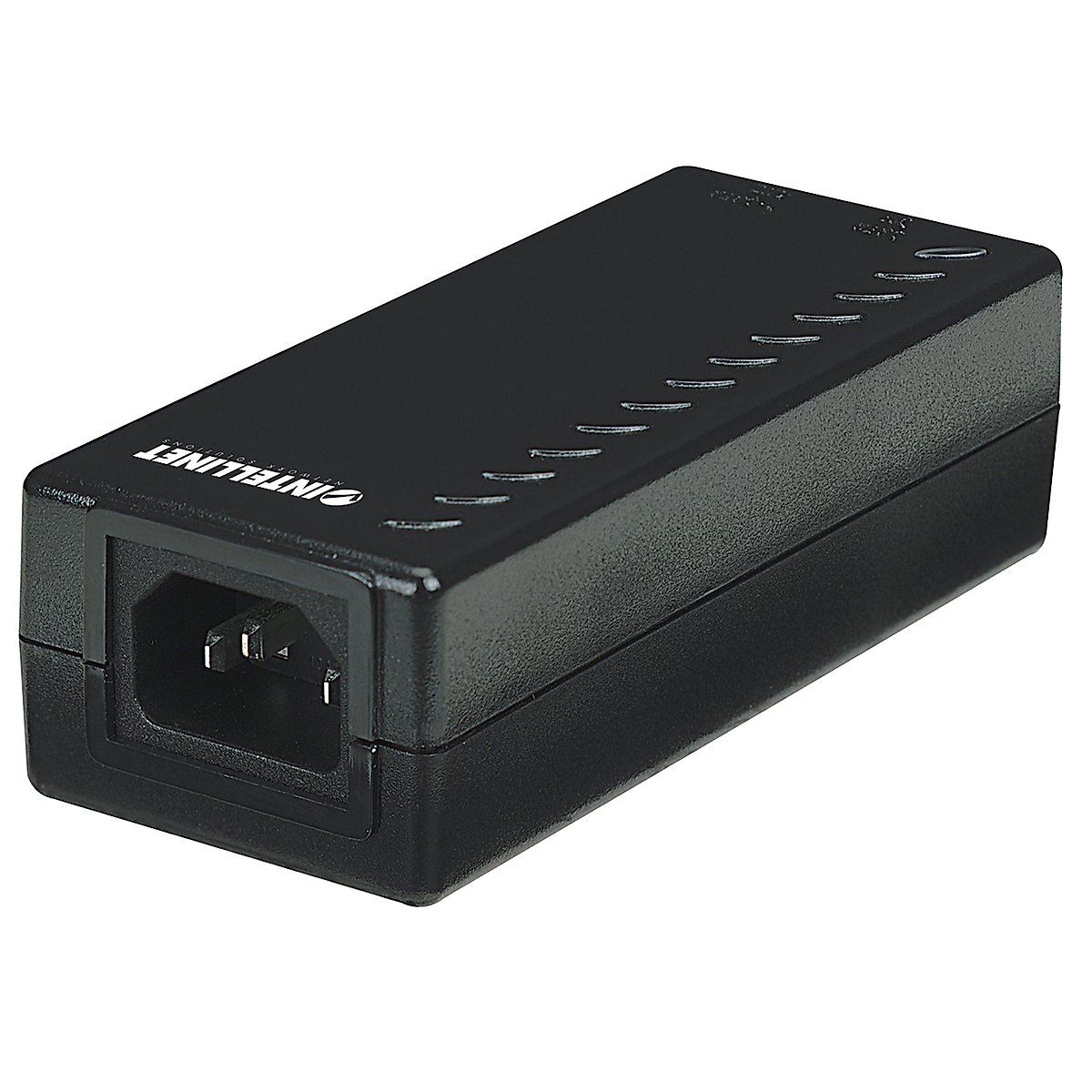 Intellinet PoE Injector - Converts Non-PoE to PoE Connections - Use CAT5 Ethernet Cable with RJ45 to Provide Both Power and Data – Supplies 15.4W up to 100 M (328 ft) Black 524179