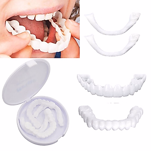 Brige Smile Teeth Denture Temporary False Teeth Improve Smile
