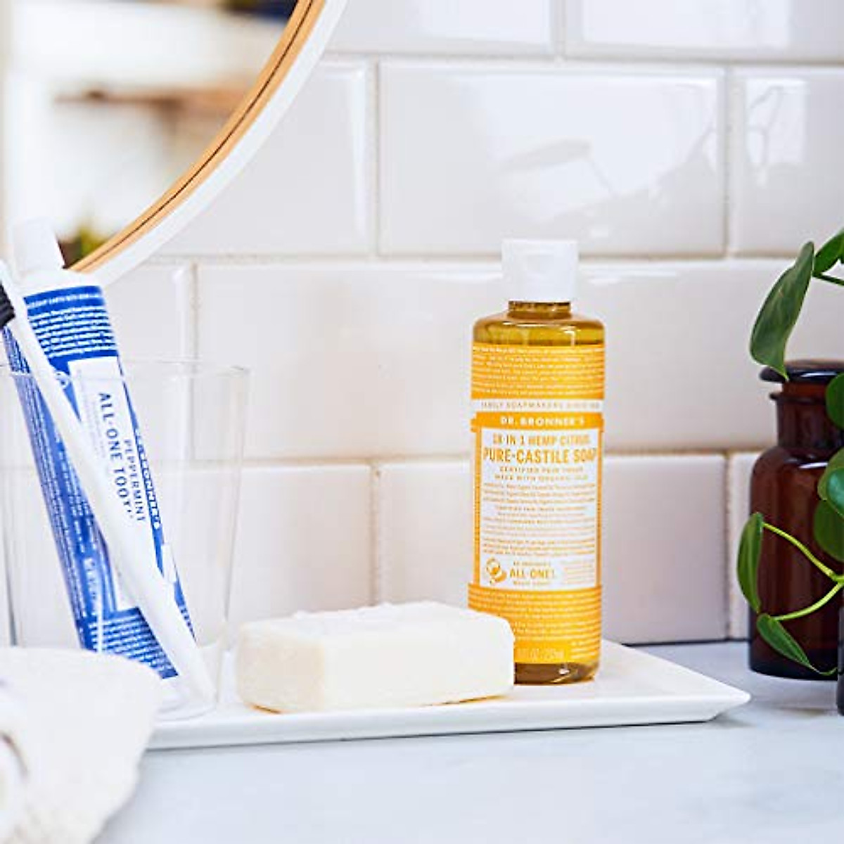 Dr. Bronner's Pure Liquid Castile Soap - Citrus - 8 Ounce