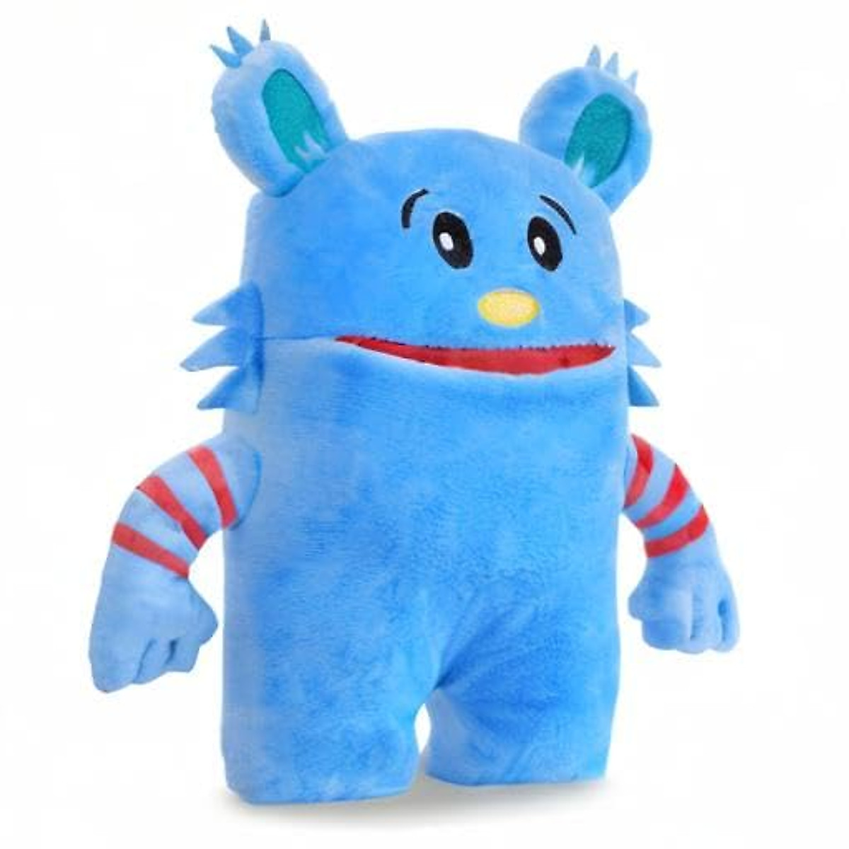 The Tooth Brigade Tooth Fairy Pillow | Fun and Interactive Stuffed Plush Toy with Large Pocket for Lost Teeth, Treasures, Prizes - Perfect for Kids, Boys, & Girls Gift (Blue Monster)