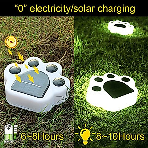ZHURGN Solar Garden Lights Waterproof Outdoor Solar Lamp Home Garden Walkway Lighting Solar Deck Lights Balcony Patio Pathway Lighting (Color : 1pcs, Light Color : White)
