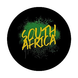 Graffiti South African, South African Rugby Braai Day PopSockets Swappable PopGrip