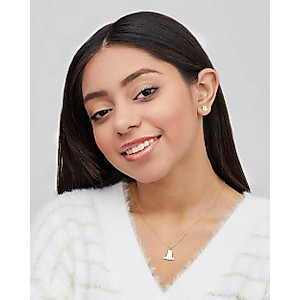 Disney Winnie the Pooh 10KT Yellow Gold Winnie the Pooh Necklace, 18 Inch Chain; Jewelry for Women