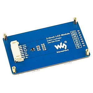 Bicool 2.4inch LCD Display Module 65K RGB Colors, ILI9341 2.4" TFT 240×320 Resolution, SPI Interface Compatible with Arduino/Raspberry Pi/STM32
