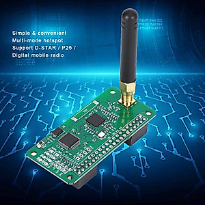 Hotspot Module, USB Wireless Multi-Mode Hotspot Expansion Board + Antenna + LED Screen + Case, Support D-Star / P25 Digital Mobile Radio UHF VHF, for Raspberry Pi 3 and for Raspberry Pi 0 W(A)