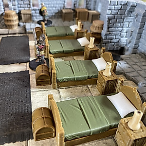 Extruded Gaming Soldier Barracks