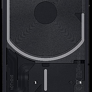 Nothing Phone1 5G Dual 256GB ROM 8GB RAM Factory Unlocked Smartphone (GSM Only | No CDMA - not Compatible with Verizon/Sprint) Mobile Cell Phone – Black