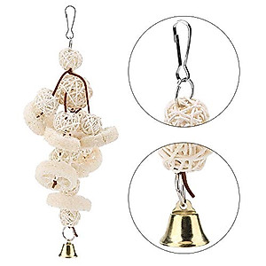 Bird Hanging Toys Loofah pet Toys and Target Audience keywordsbirds cat Tree Chicken coop pet Toys and Target Audience keywordsbirds Parrots Standing Swing Chewing Toy Climbing Ladder Pet Parakeet