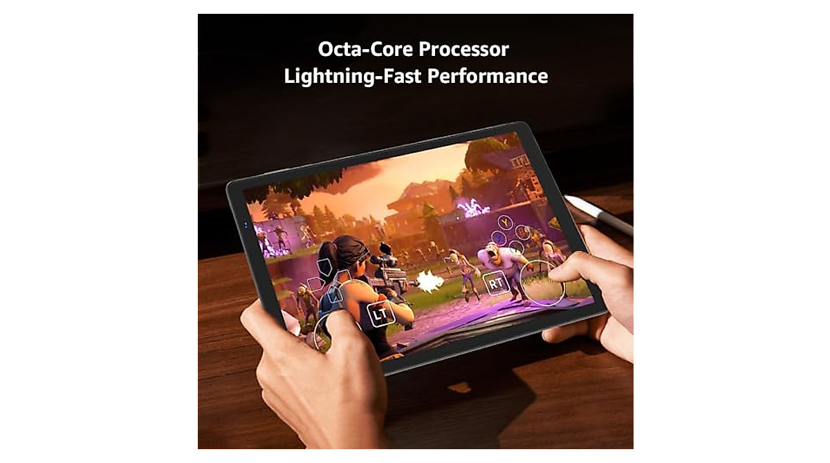 ApoloSign Android 13 Tablet - 10.1-inch Quad-Core, 8GB RAM, 128GB Storage