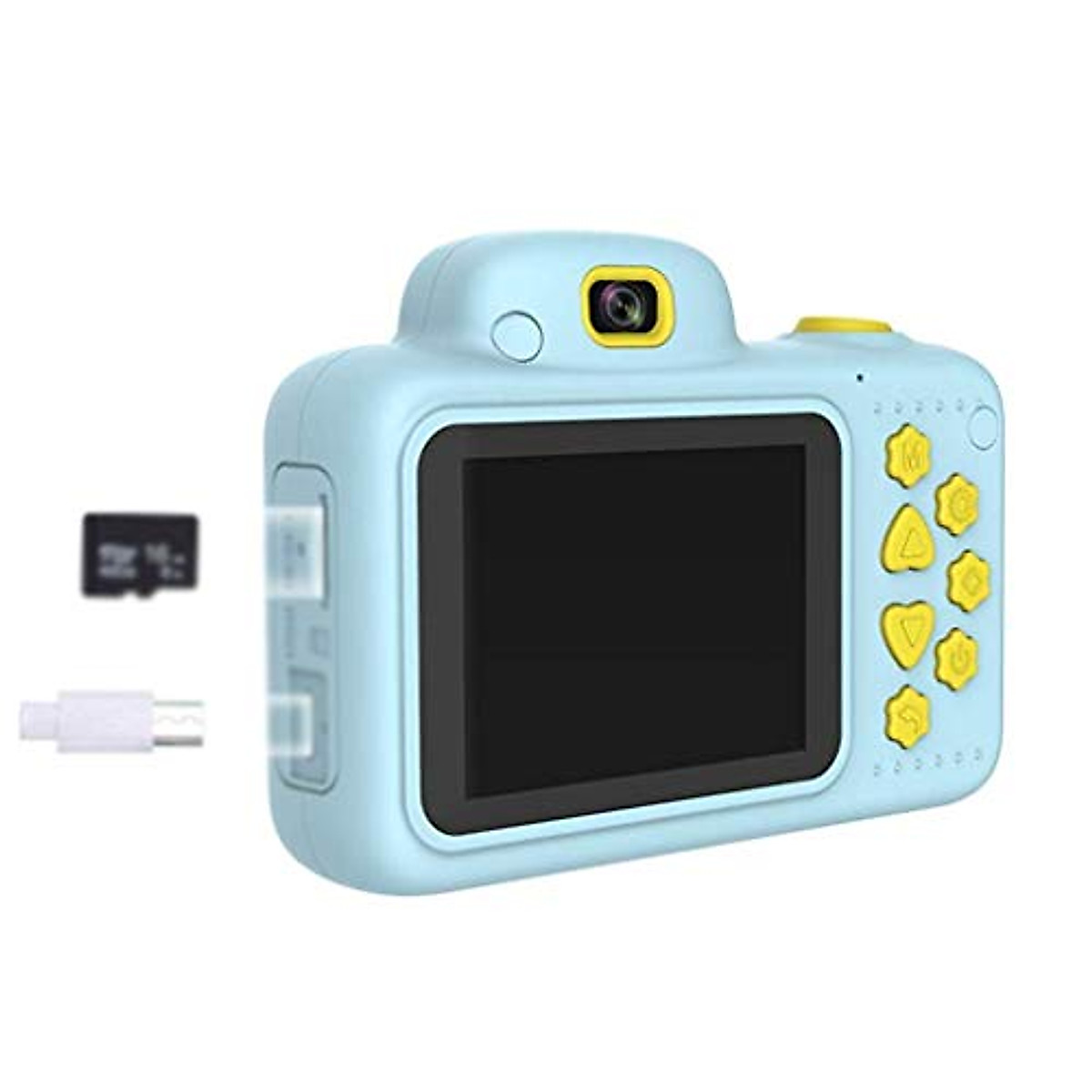 LKYBOA Children's Digital Camera - Digital Camera for Kids, Kids Digital Video Camera with Screen (Color : Pink)