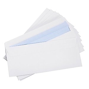 Office Deed 500 #9 Double Window SELF SEAL Security Envelopes-Designed for Quickbooks Invoices and Business Statements with peel and seal flap -3 7/8'' X 8 7/8''