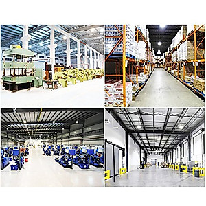 GreenSun 2 Pack of 70Watt LED Canopy Lights,NO Weather Proof,9.5" x 9.5",120V 277V for Playground, Gym, Warehouse, Garage,Backyard (2Packs-70W)