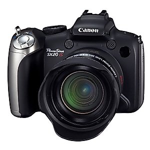 Canon PowerShot SX20IS 12.1MP Digital Camera with 20x Wide Angle Optical Image Stabilized Zoom and 2.5-Inch Articulating LCD (Discontinued by Manufacturer)