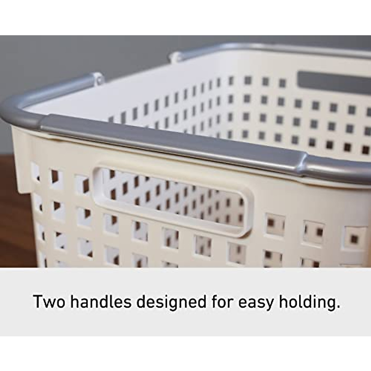 Like-it Laundry Basket, Storage, Square, Made in JAPAN, 40L, SCB-5, Mint blue