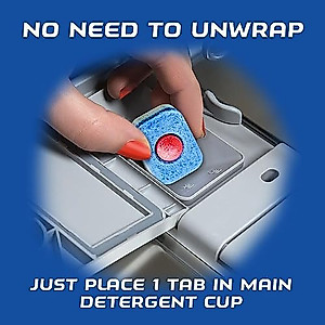 Finish Powerball Automatic Dishwasher Detergent, All in 1 Ultra Powerful Clean, 2.4 KG - 140 Tabs