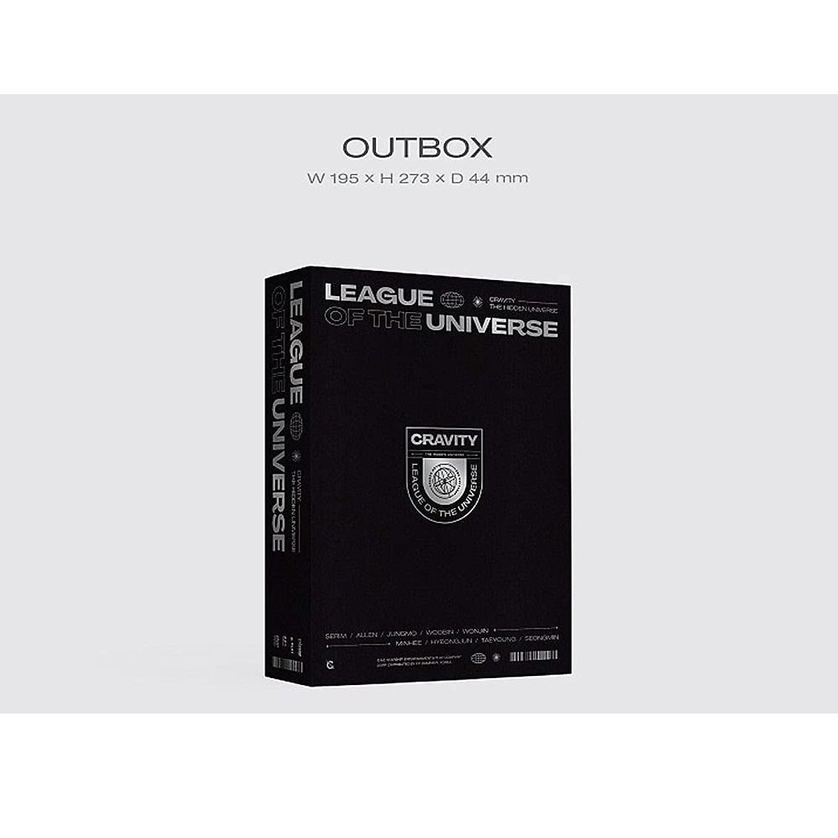 KAKAO CRAVITY League of The Universe DVD
