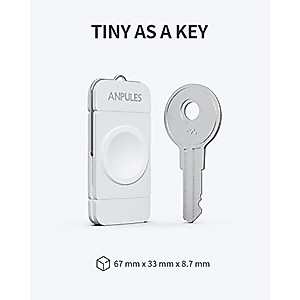 Portable Watch Charger for Apple Watch - ANPULES USB C & USB A iWatch Charger [OTG] for Travel, 2 in 1 Magnetic Wireless Charger for Apple Watch Series Ultra 2/Ultra 9 8 7 SE 6 5 4 3 2 1 (White)