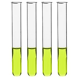 EISCO 24PK Test Tubes, 85ml - Borosilicate 3.3 Glass - 1.2mm Thick Walls, Beaded Rim - Superior Heat & Chemical Durability - 9.8" Tall, 1" Diameter