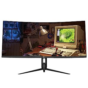 HKC 34 inch 4K（3440x1440P) Ultrawide 144Hz WQHD 21:9 Curved Gaming Monitor AMD FreeSync PIP Display 3 year warranty
