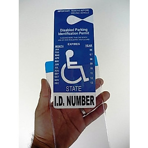 JL Safety 2 MirorTag Bronze Tag Holders Easily Display & Put Away a Handicap Parking Placard. Magnetically snap Your Tag On & Off to Magnet adhered Behind Rearview Mirror. 2 Included- Made in USA