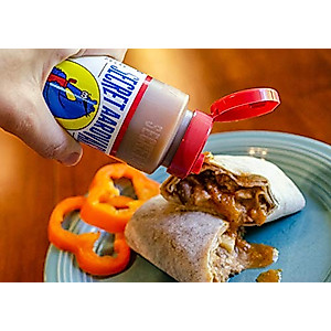 Secret Aardvark Habanero Hot Sauce – Habanero Peppers & Roasted Tomatoes, Medium Spiced Hot Sauce, BBQ Sauce, Non-GMO, Low Sugar, Low Carb, Gluten-Free Hot Sauce & Marinade – 8 fl oz 1 Pack