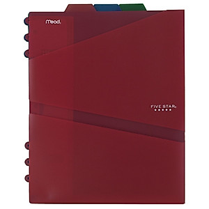 Five Star 2-Pocket Dividers, Tabbed, Colors Will Vary, 3 Pack (81210)