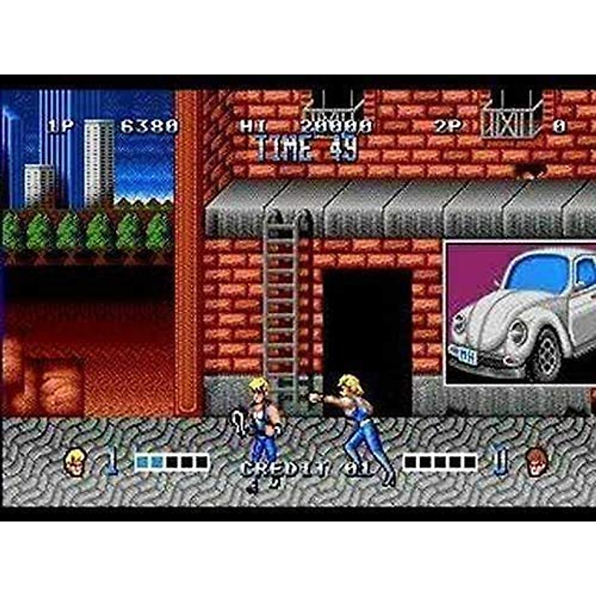 Double Dragon (Sega Genesis) - Reproduction Video Game Cartridge